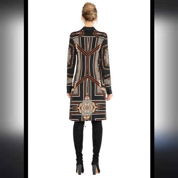 eva varro | Dresses | Eva Varro Small Womens Animal Print Dress With ...